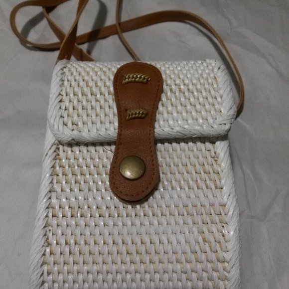 Bags | Rattan Crossbody | Poshmark